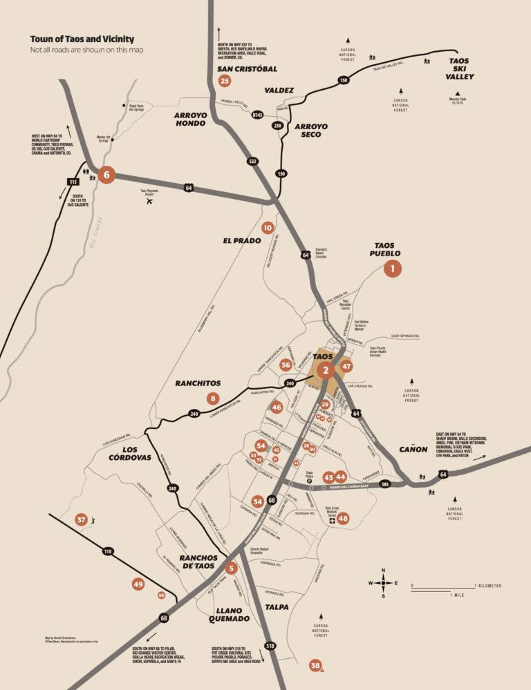 AREA MAP - Discover Taos